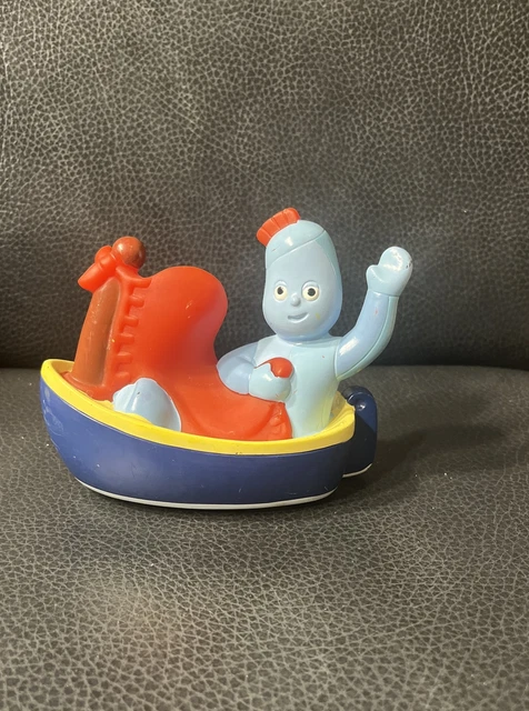 HASBRO IN The Night Garden "Iggle Piggle" Boat Toy Push Along Figure ...