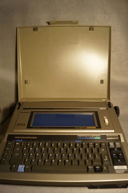 PANASONIC - JAPANESE PANASONIC KX - W1030 Personal Word Processor £20. ...