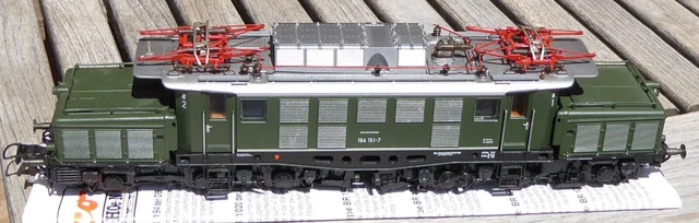 ROCO 43483 H0 Crocodile Vieille Machine Loco Électrique Br 194 151-7 DB ...