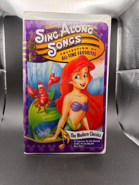 DISNEY SING ALONG Songs The Modern Classics VHS Movie £4.55 - PicClick UK