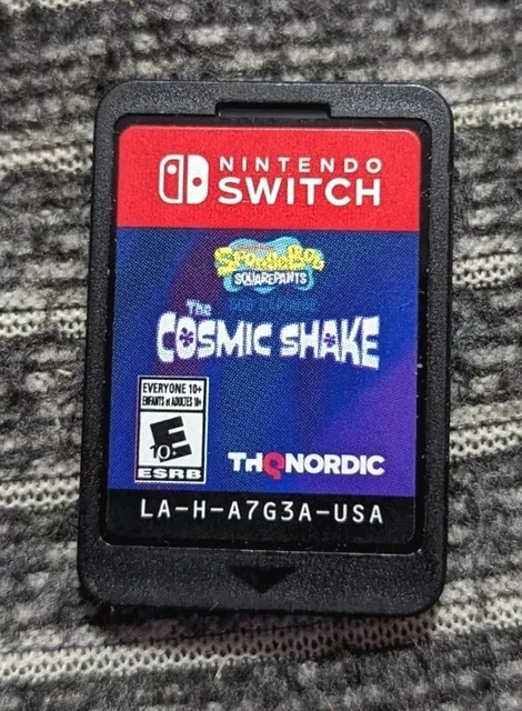 SPONGEBOB SQUAREPANTS COSMIC Shake - Nintendo Switch Cartridge Only $25 ...