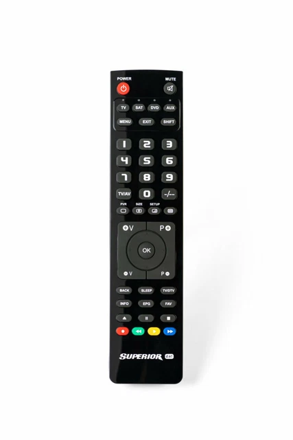 MANDO UNIVERSAL TV con TDT | SUPRATECH SupraVision Neptuno S2401THC EUR ...
