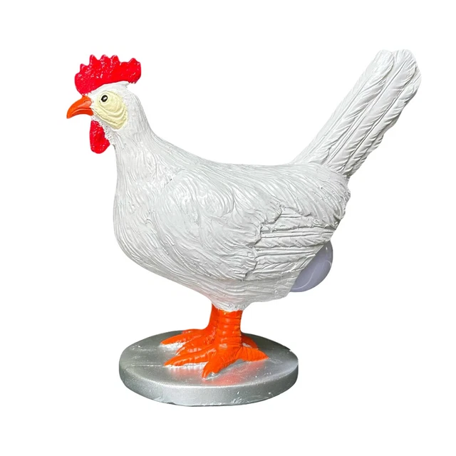 LED HEN LAYING Egg Statue USB Charging Chicken Egg Lamp Realistic for ...