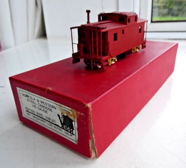 WESTSIDE MODEL CO WMC HO Scale Brass Model Norfolk & Western Steel ...