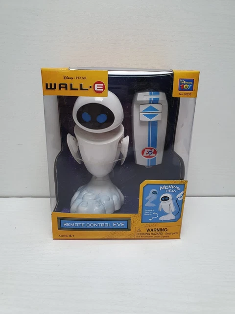 RARE DISNEY PIXAR Wall-E Remote Control RC Eve Robot by Thinkway NEW £ ...
