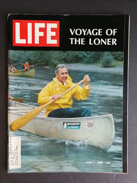 LIFE MAGAZINE JUNE 7, 1968 - Death Row - Robert Kennedy & McCarthy Coke ...