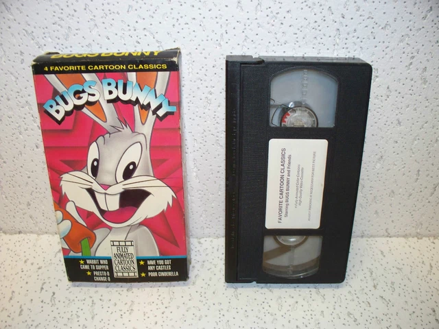 BUGS BUNNY CARTOON Classics VHS Video Tape Out of Print $8.44 - PicClick CA