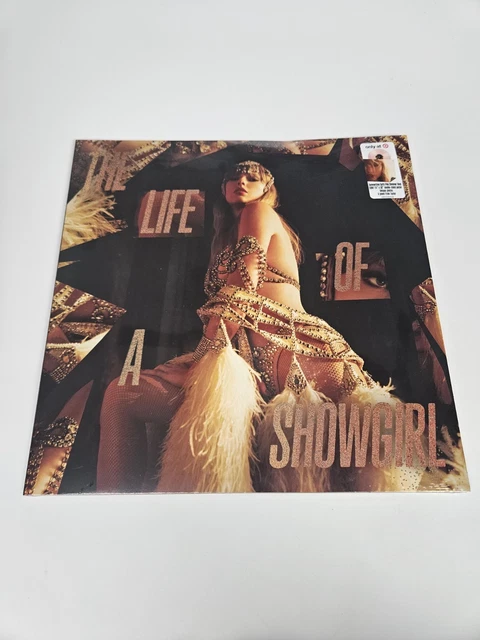 TAYLOR SWIFT THE Life of a Showgirl Vinyl Target Exclusive Spritz Pink ...