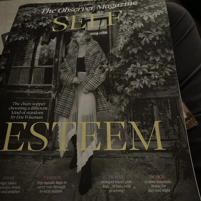OBSERVER MAGAZINE 24 August 2025 self esteem Nigel slater £3.01 ...