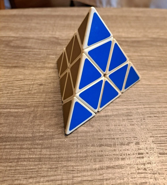VINTAGE 1981 TOMY Pyramid Triangle Rubik's Cube Puzzle $19.99 - PicClick
