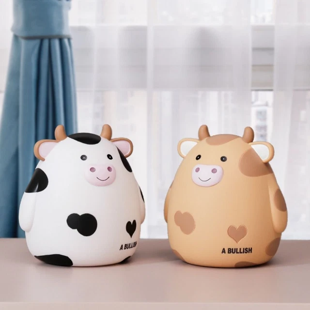 WATERPROOF COW MONEY Box High capacity Cute Money Jar Attracting Money ...