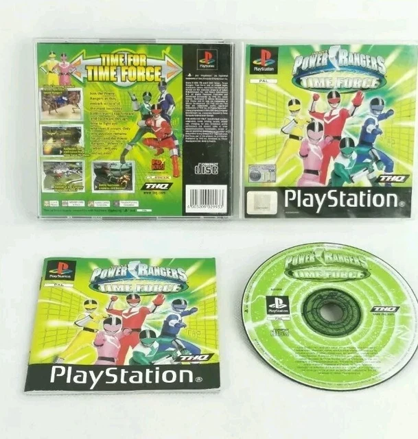 POWER RANGERS TIME Force PS1 PlayStation 1 Complete PAL (35) £8.52 ...