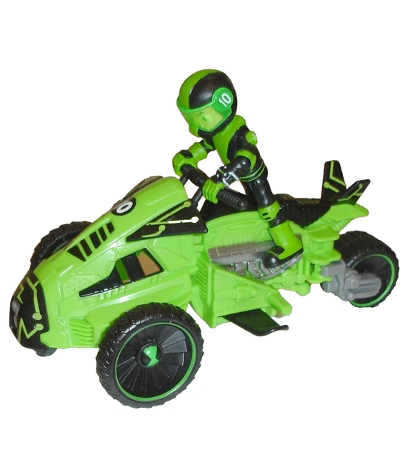 BEN 10 TOYS Figure + Transforming Omi-Cycle Flair EXCELLENT toys £9.99 ...