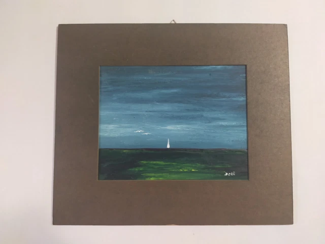 QUADRO &DEVOTI PIETRO NINO" olio su cartone trattato 22x17 Opera ...