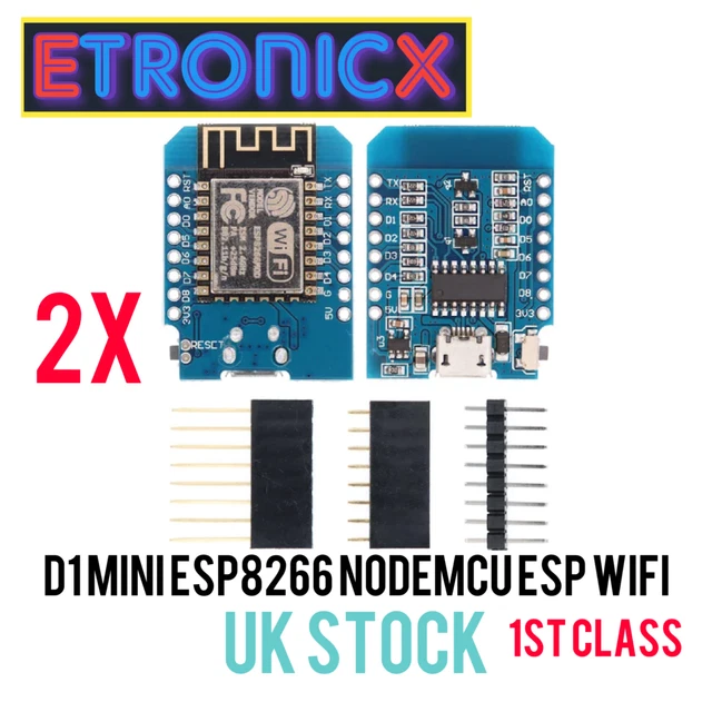 D1 MINI ESP8266 NodeMCU ESP WiFi 4m Bytes IOT Development Board wemos ...