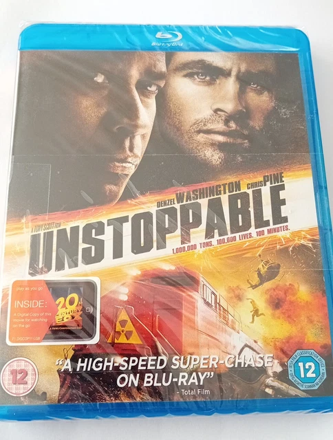 UNSTOPPABLE (BLU-RAY, 2011) Denzel Washington, Chris Pine NEW EUR 7,00 - PicClick IT