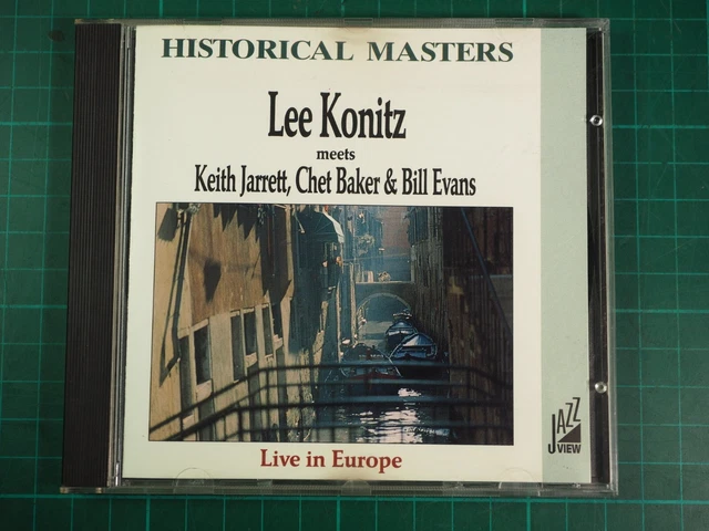 LEE KONITZ MEETS Keith Jarret, Chet Baker & Bill Evans - Live in Europe ...