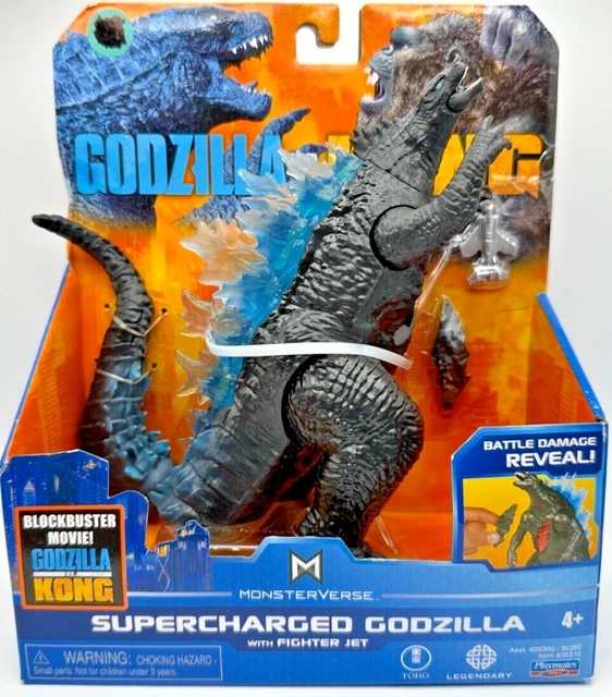 GODZILLA VS KONG Monsterverse Godzilla Supercharged with Fighter Jet 6 ...
