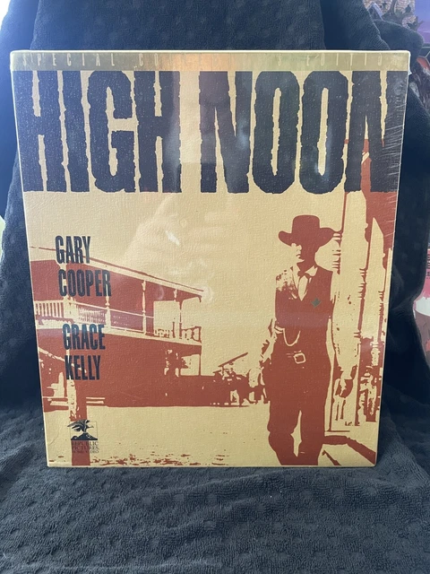 HIGH NOON (VHS, 1992, 40th Anniversary Deluxe Collector's Edition) w ...
