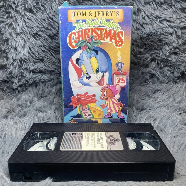 TOM AND JERRY'S Night Before Christmas VHS Tape 1991 Cartoon 90s Holiday Classic £13.21 ...