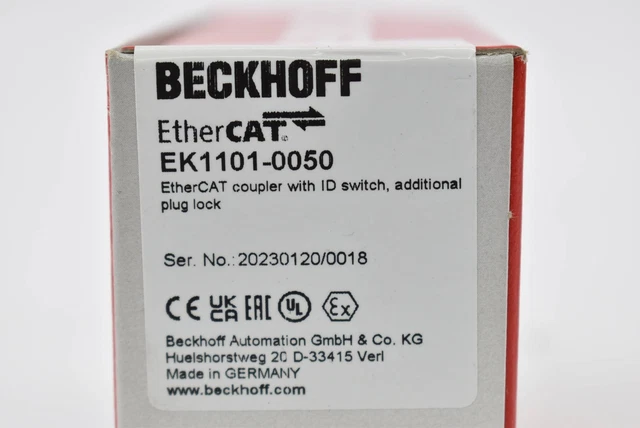 BECKHOFF ETHERCAT ACCOPPIATORE EK1101-0050 (EK 1101-0050) EUR 649,00 ...