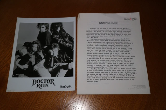 DOCTOR RAIN - And The Knife Ran Away - Press Photo And Press Release ...