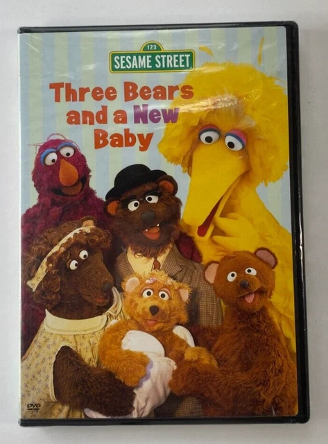 SESAME STREET - Three Bears and a New Baby (DVD, 2003), BRAND NEW $3.00 ...