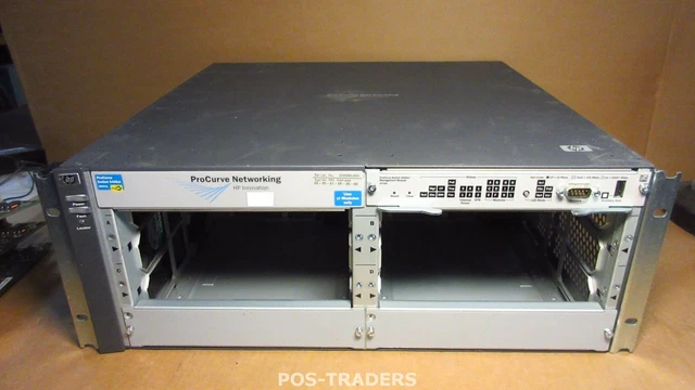 HP J8697A PROCURVE 5406zl Managed Ethernet Switch Chassis EXCL MODULES ...