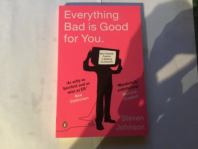 STEVEN JOHNSON - Everything Bad Is Good For You (Livre De Poche ...