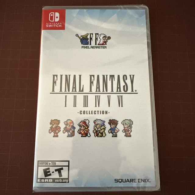 FINAL FANTASY PIXEL Remaster Collection I-VI (Nintendo Switch ...