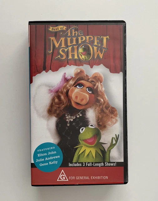 BEST OF THE Muppet Show [VHS] Video Tape Elton John Gene Kelly Julie ...
