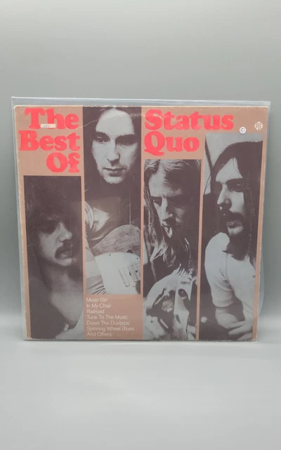 STATUS QUO - The Best Of Status Quo LP 1971 - VINYL 12" LP - GEREINIGT ...