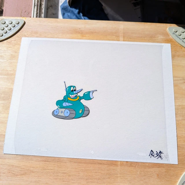 GROUNDER 1993 SONIC The Hedgehog Original Production Animation Cel £21. ...