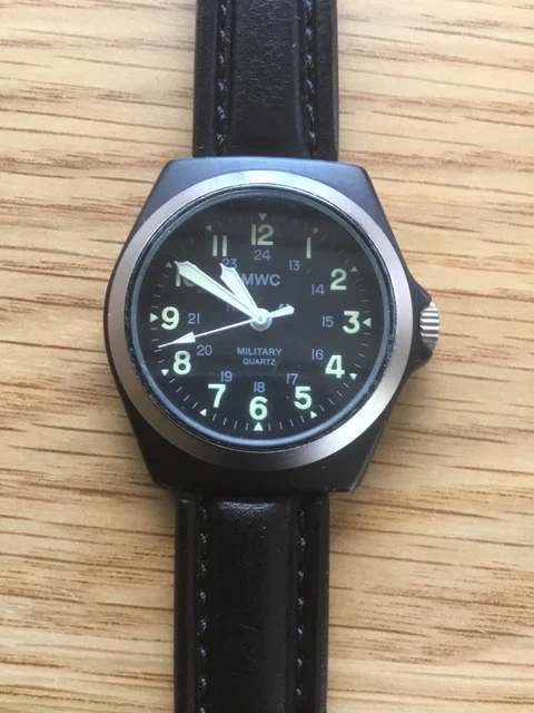 MWC H3 V1, Vintage Military Watch, Mil-Bw-5671B, Quartz, New Battery ...