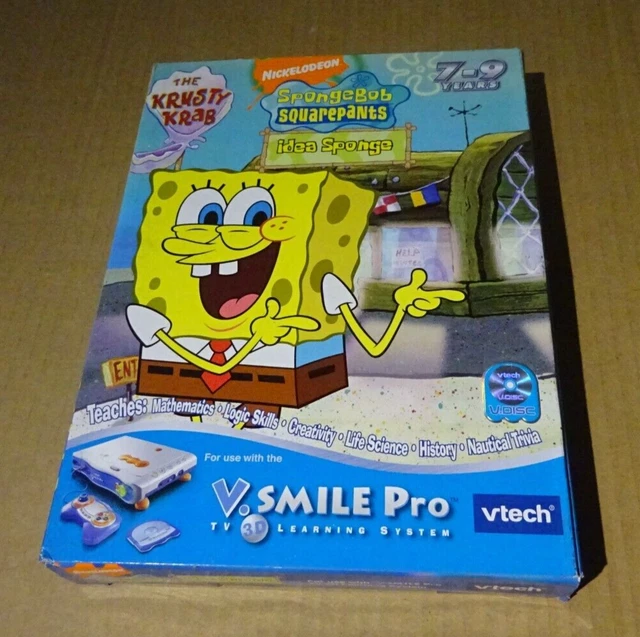 VTECH VSMILE PRO - SpongeBob - Learning Game Brand New Brand New ...