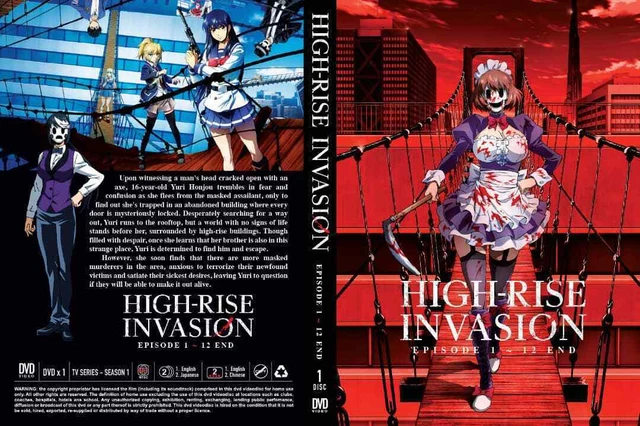 HIGH-RISE INVASION (VOL.1 - 12 End) ~ Toutes les régions ~ Tout neuf ...