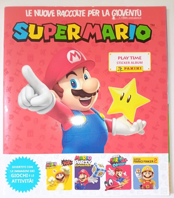 ALBUM FIGURINE PANINI Super Mario Completo+box+bustina Vuoti EUR 50,00 ...