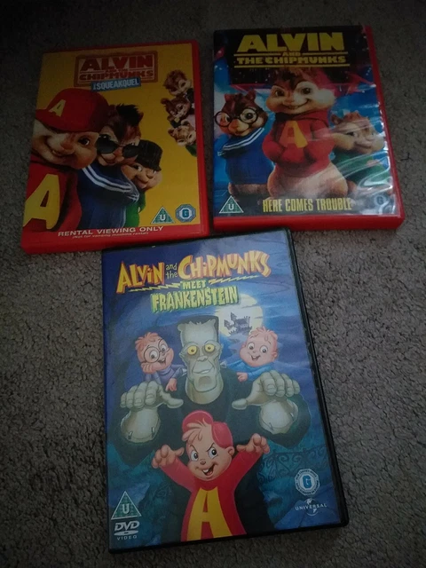 ALVIN AND THE Chipmunks DVD Bundle £1.50 - PicClick UK