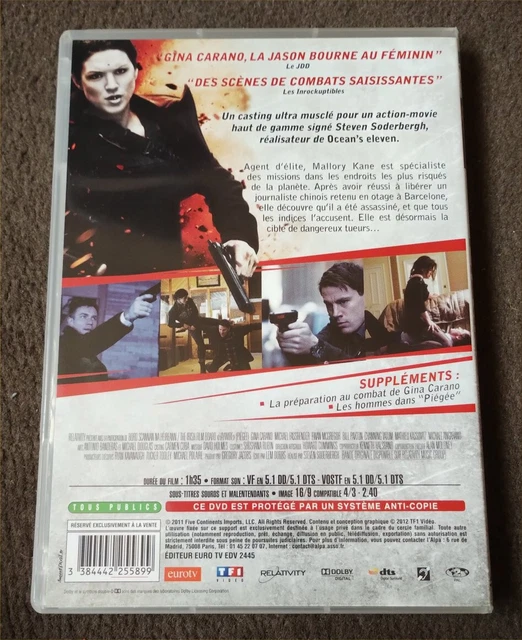 DVD PIEGEE GINA Carano Michael Fassbender Ewan McGregor Bill Paxton EUR ...