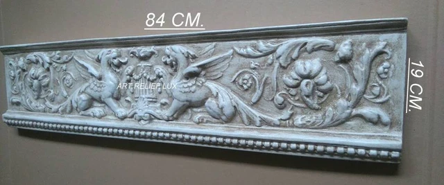 DECOR CORNER GREEK Wedding Fireplace Stucco Gips Relief Large Greek ...