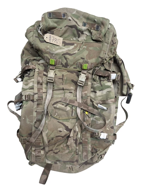 ORIGINAL BRITISH ARMY Issue MTP Camo Multicam Long Back Bergen/Rucksack ...