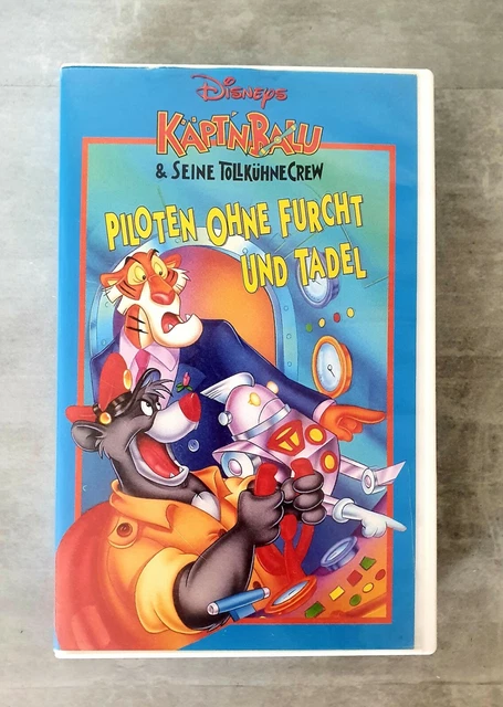 VHS DISNEYS KÄPTN Balu & seine tollkühne Crew Piloten ohne Furcht und ...
