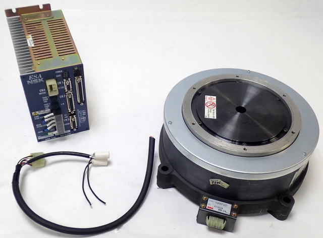 NSK ROTARY INDEXER Megatorque Motor YS Series Motor w/Brake & Servo ...