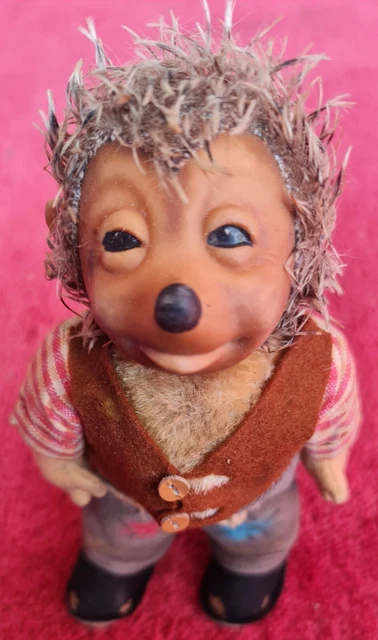 STEIFF MECKI VINTAGE 7" 1950s original German toy Doll £52.72 - PicClick UK