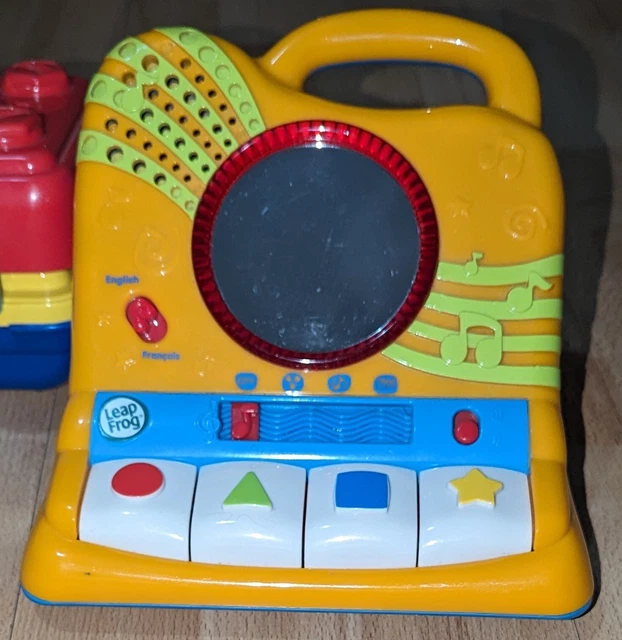 LEAPFROG GROOVE AND Learn Learning Shapes amd Melodies Piano Toy ...