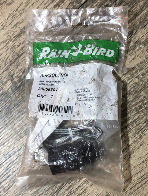 RAIN BIRD RPK Electric Solenoid DV with Filter 20858801 RPKSOLENOI £18. ...