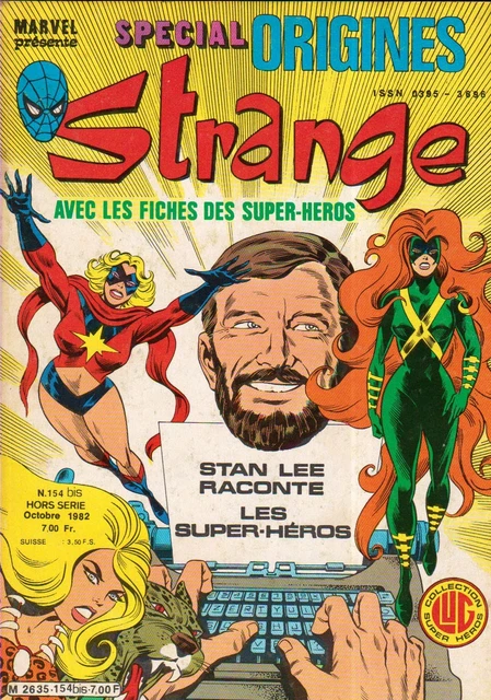 LUG - STRANGE Special Origines N° 154 Bis Fiches EUR 5,99 - PicClick FR