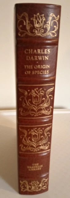 Charles Darwin The Origin Of Species Leather Limited Edition Franklin 1975 £50 00 Picclick Uk
