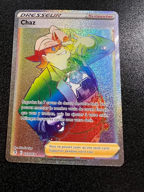 CARTE POKEMON CHAZ 223/203 Fr Secrète Eb Evolution Celeste - Neuf EUR ...