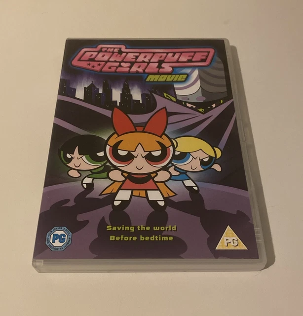 THE POWERPUFF GIRLS Movie DVD (2002) Saving The World Before Bedtime £9 ...
